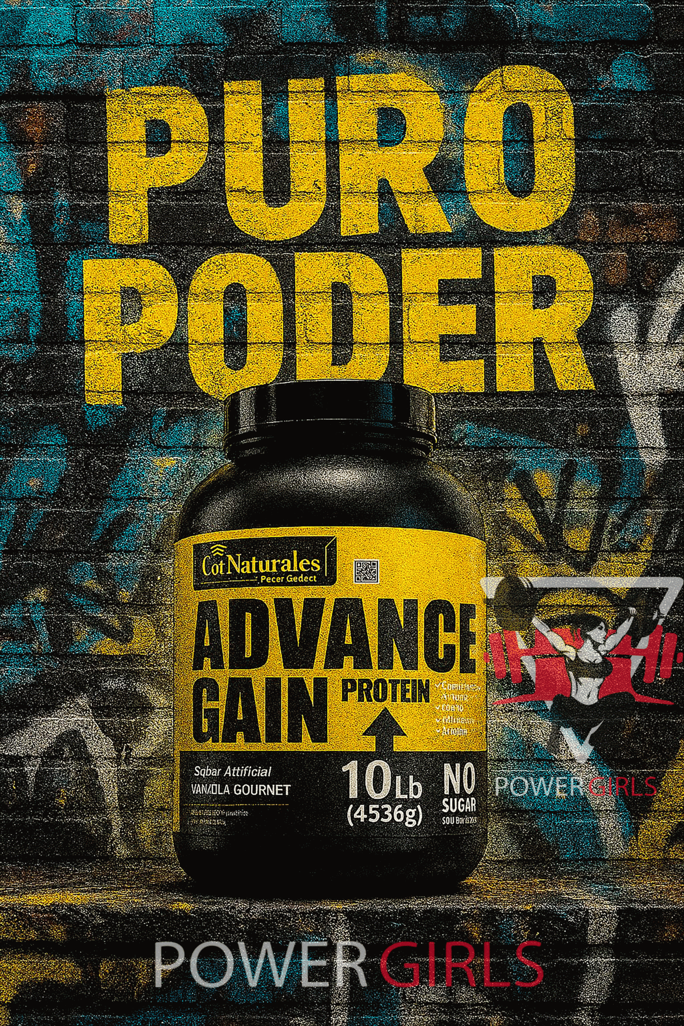 PROTEÍNA – ADVANCE GAIN – COLNATURALES – Power Girls Suplementos